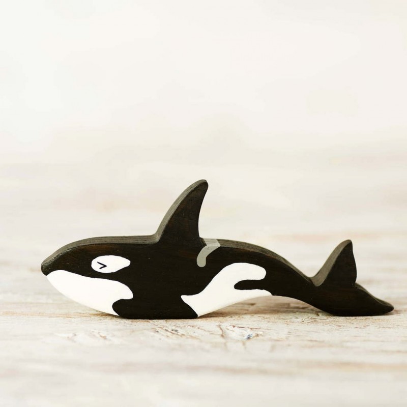 Wooden Orca Toy - WoodenCaterpillar Toys