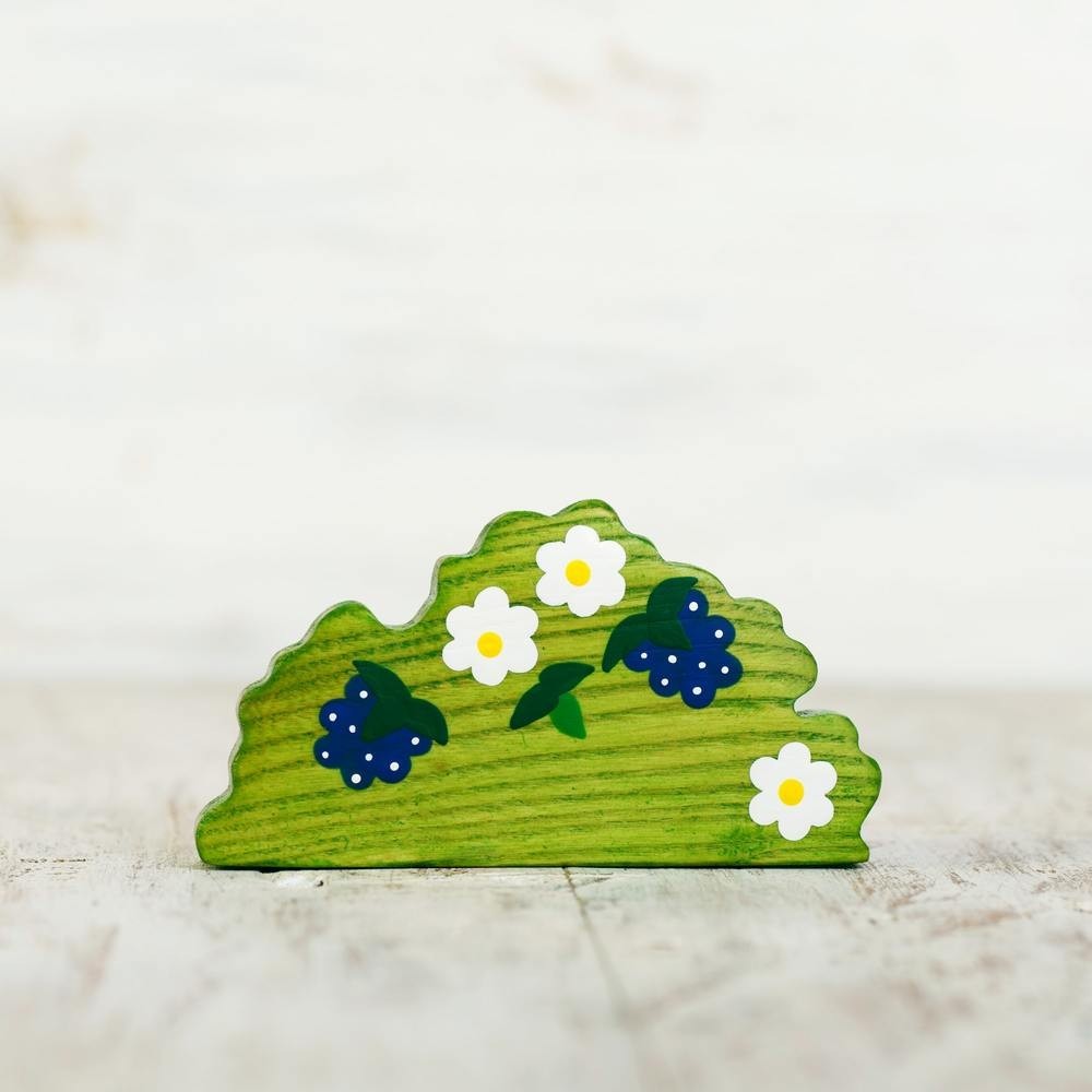 Wooden Bush Figurine - WoodenCaterpillar Toys