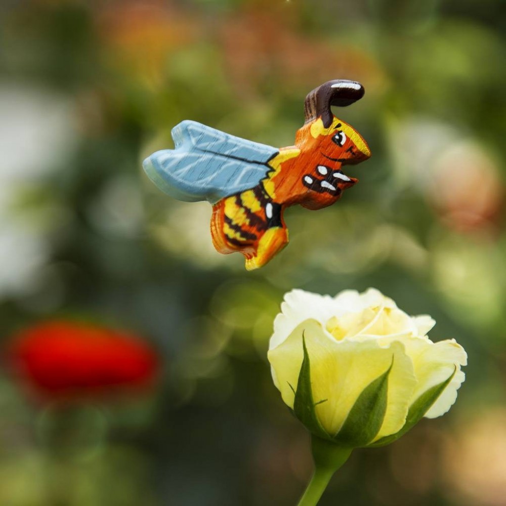 Wooden Bee Toy - WoodenCaterpillar Toys