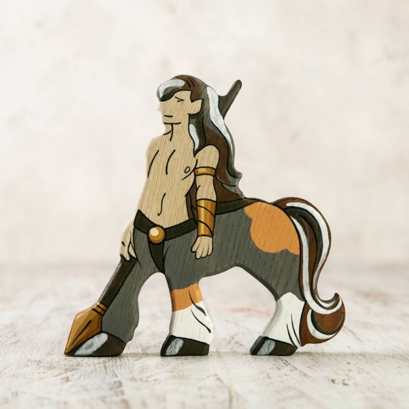 Wooden Centaur Figurine - WoodenCaterpillar Toys