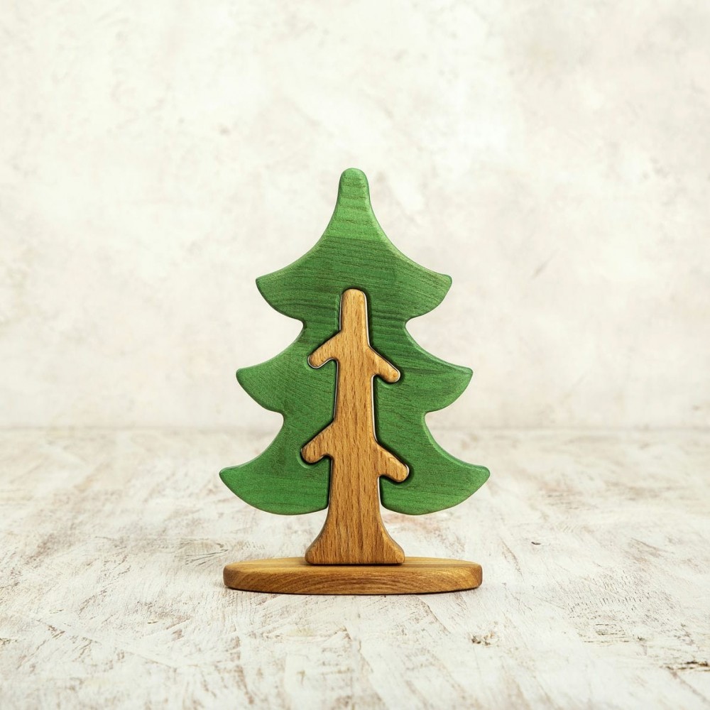 Wooden Fir Tree - WoodenCaterpillar Toys