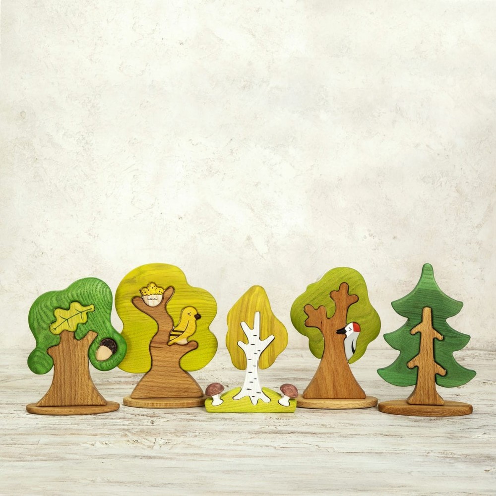 Wooden Fir Tree - WoodenCaterpillar Toys