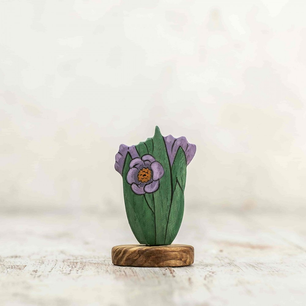 Spring Wooden Flower Set 7 pcs - WoodenCaterpillar Toys